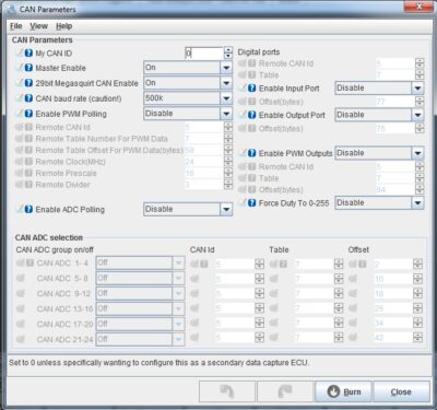 Megasquirt Racing Dash Display - LDperformance